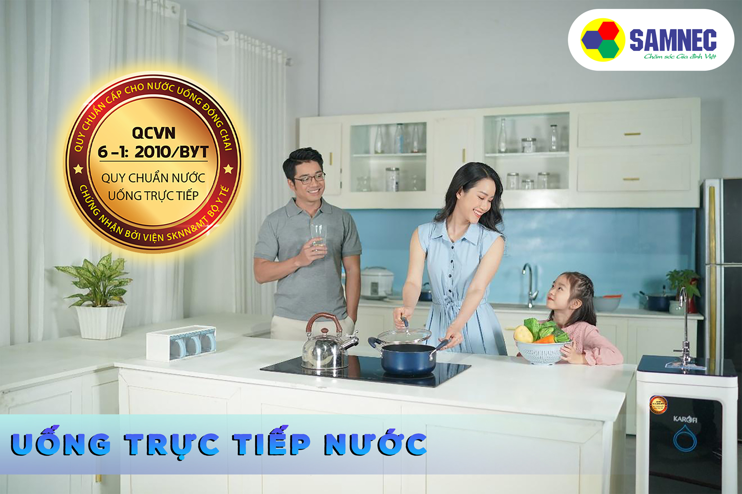 VÌ SAO NÊN MUA MÁY LỌC NƯỚC KAROFI OPTIMUS O-S129?